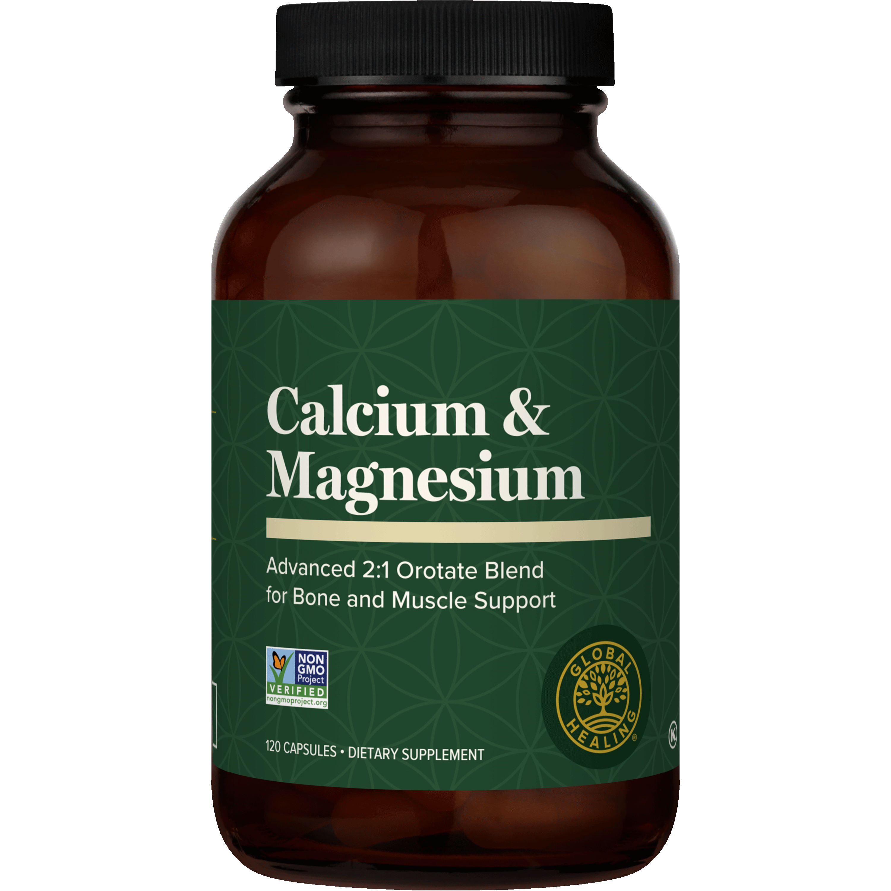 Calcium & Magnesium 120 capsules Global Healing – Nutrigeek