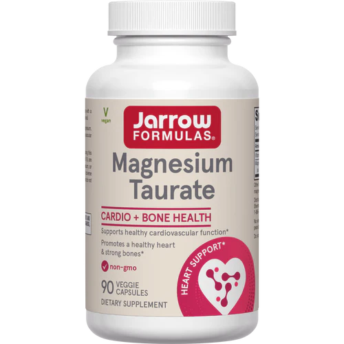 Magnesium Taurate 300 mg 90 capsules Jarrow Formulas – Nutrigeek