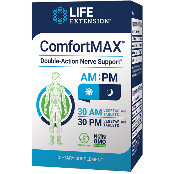 ComfortMAX™ 60 AM/PM tablets Life Extension – Nutrigeek