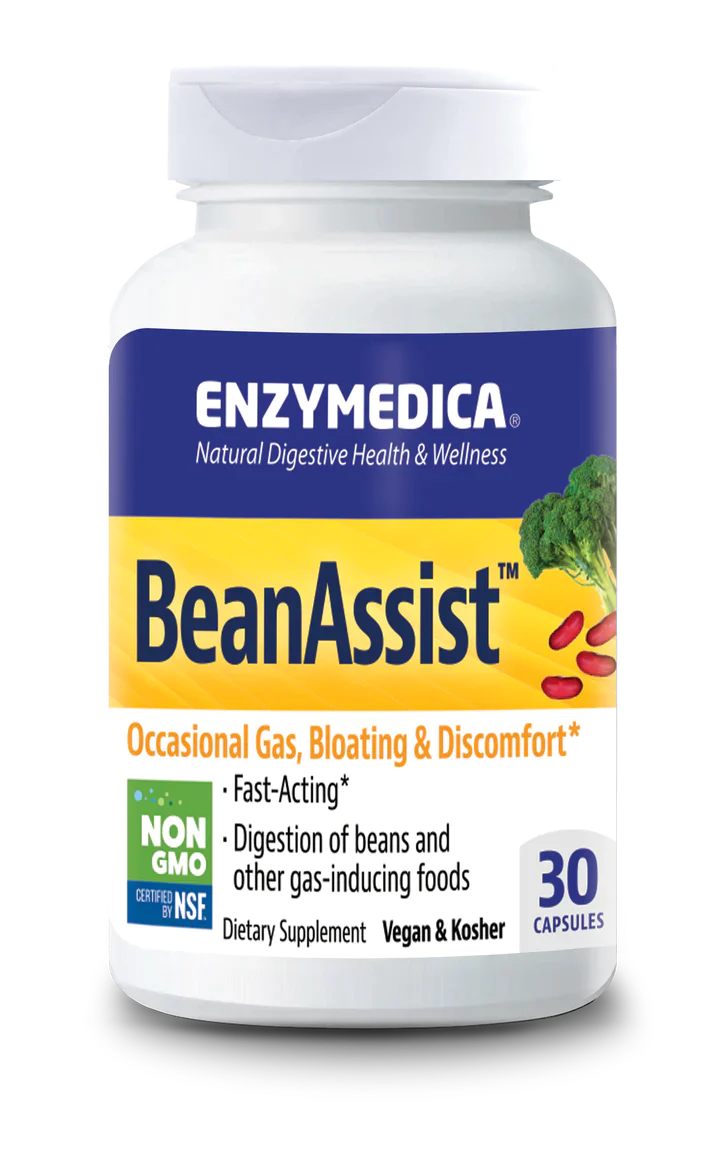 BeanAssist™ 30 capsules Enzymedica – Nutrigeek