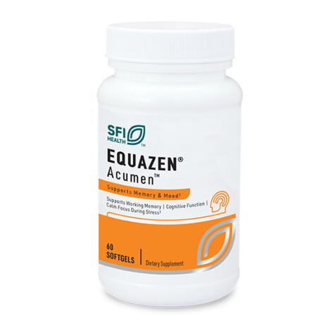 Equazen® Acumen™ 60 softgels Klaire Labs – Nutrigeek