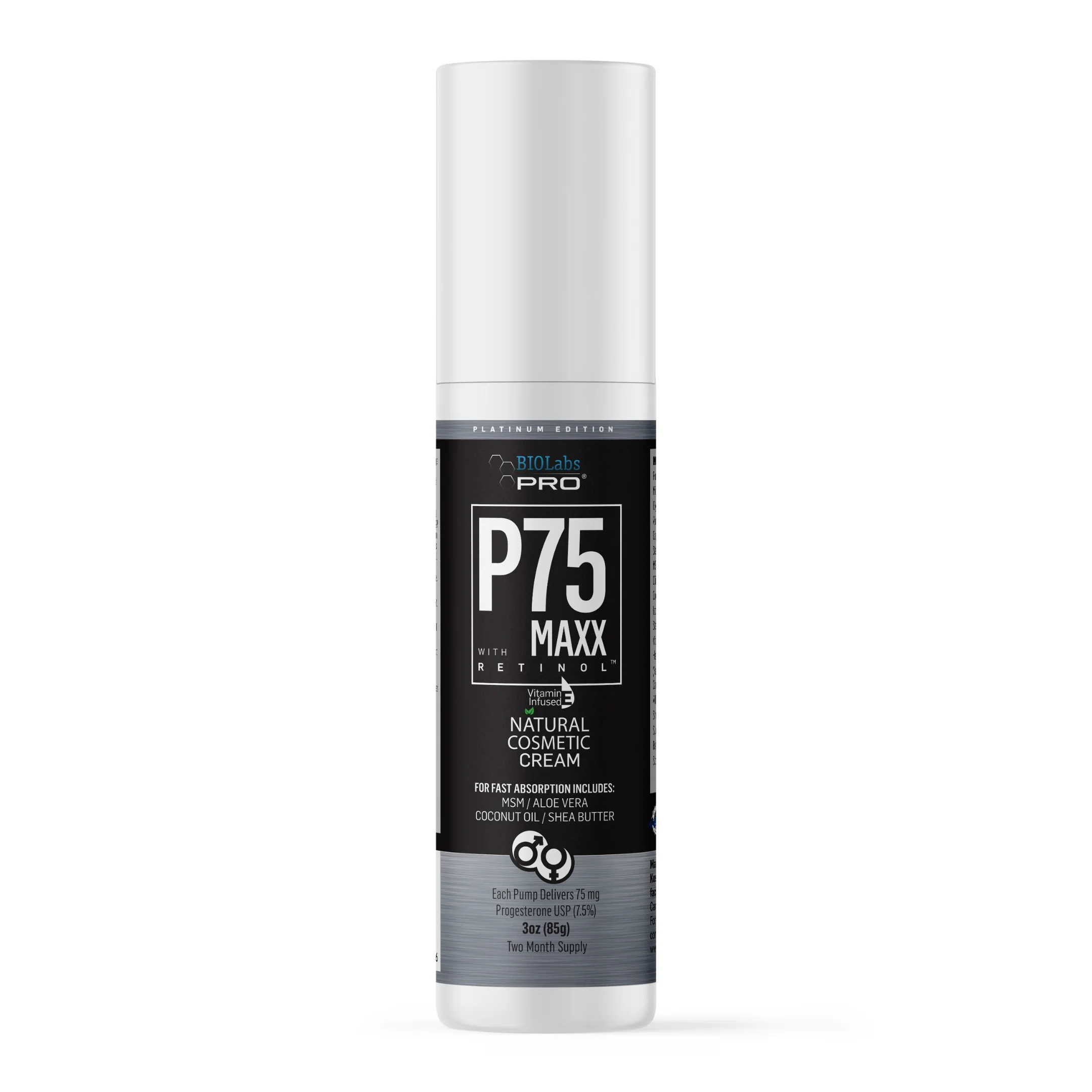 Natural P75 MAXX – Natural Progest Cream BIOLabs PRO – Nutrigeek