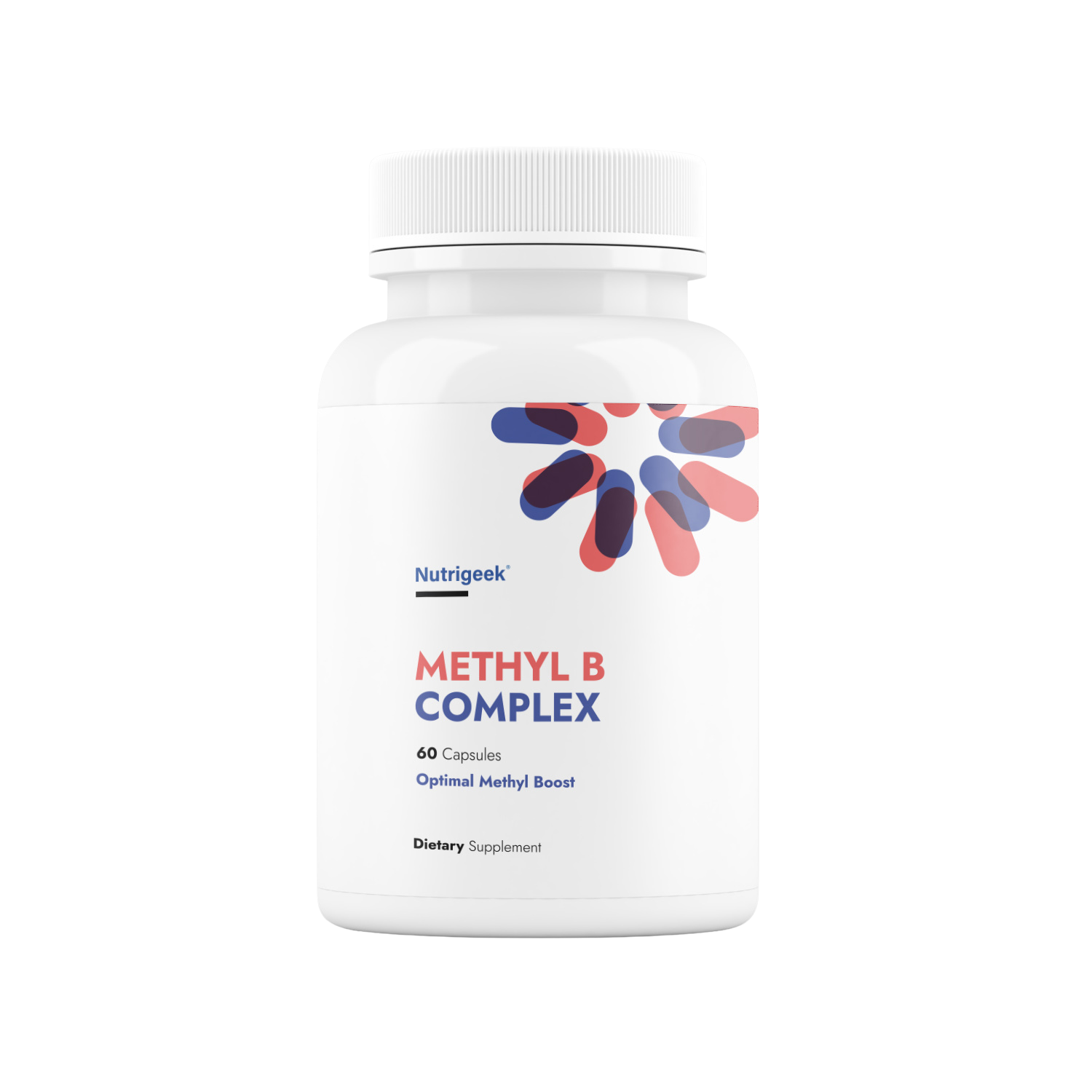 Methyl B Complex 60 capsules Biogeek – Nutrigeek