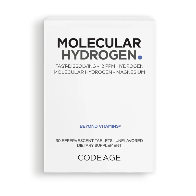 Molecular Hydrogen 30 tablets CodeAge – Nutrigeek