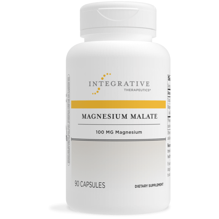Magnesium Malate 100 mg 90 capsules Integrative Therapeutics – Nutrigeek